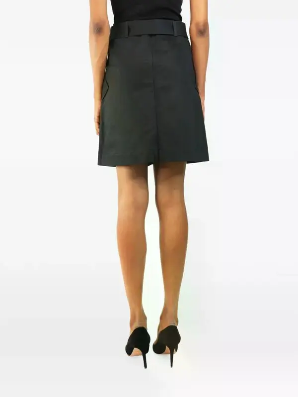 TOTEME Belted Mini Skirt