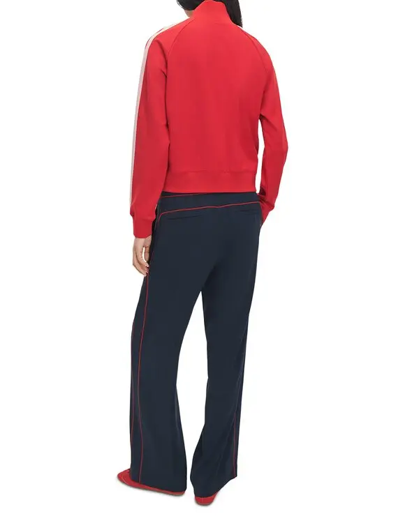 Rag & Bone Kathryn Mid Rise Side Piped Pants