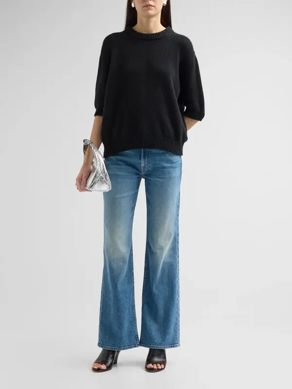 MOTHER The Bookie Sneak Mid-rise Jeans