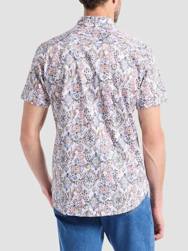 Robert Graham Pismo Medallion Short-sleeve Shirt