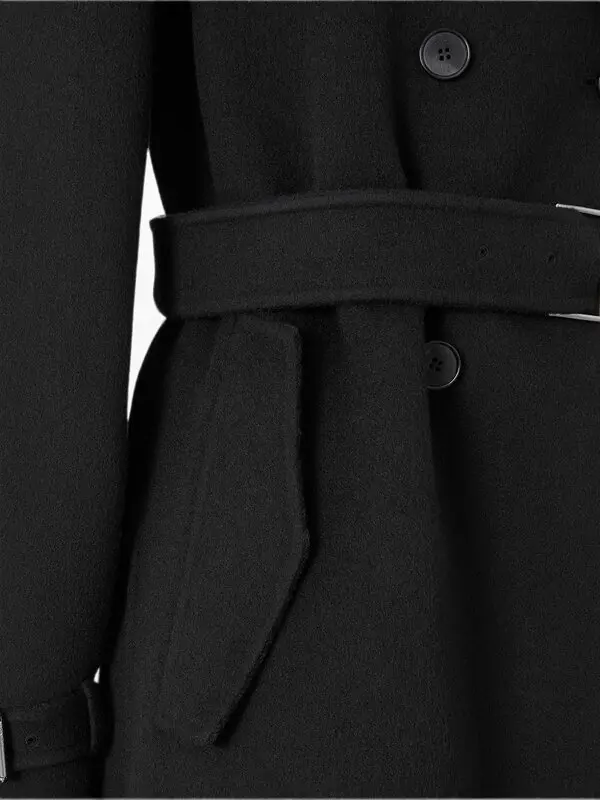 Fendi Ff Wool Trench Coat