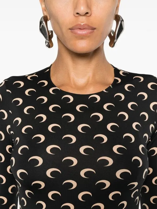 MARINE SERRE Moon Print Top