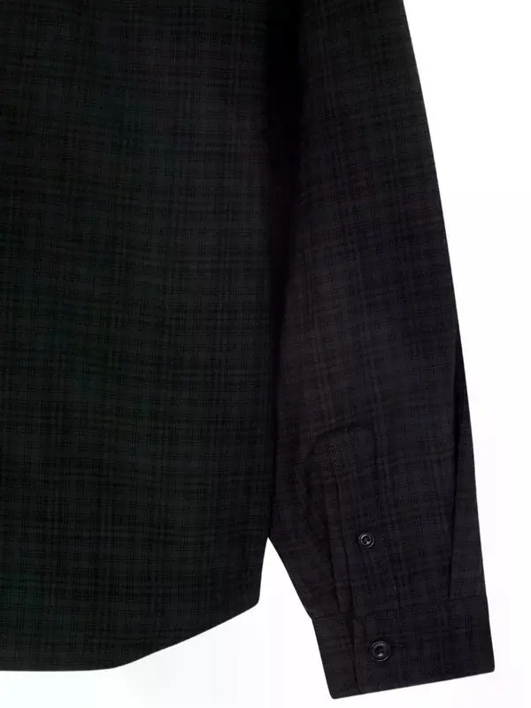 STUDIO TOMBOY Checkered Long-sleeve Shirt Jacket