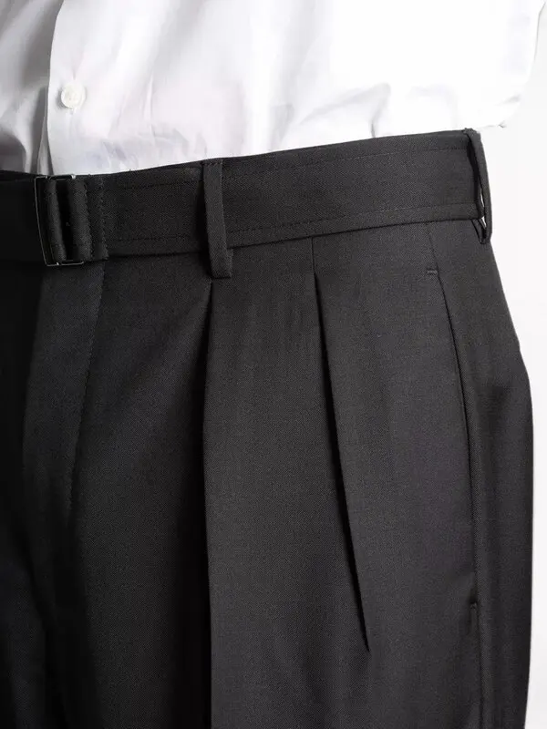 Tagliatore Belted Pleated Trousers