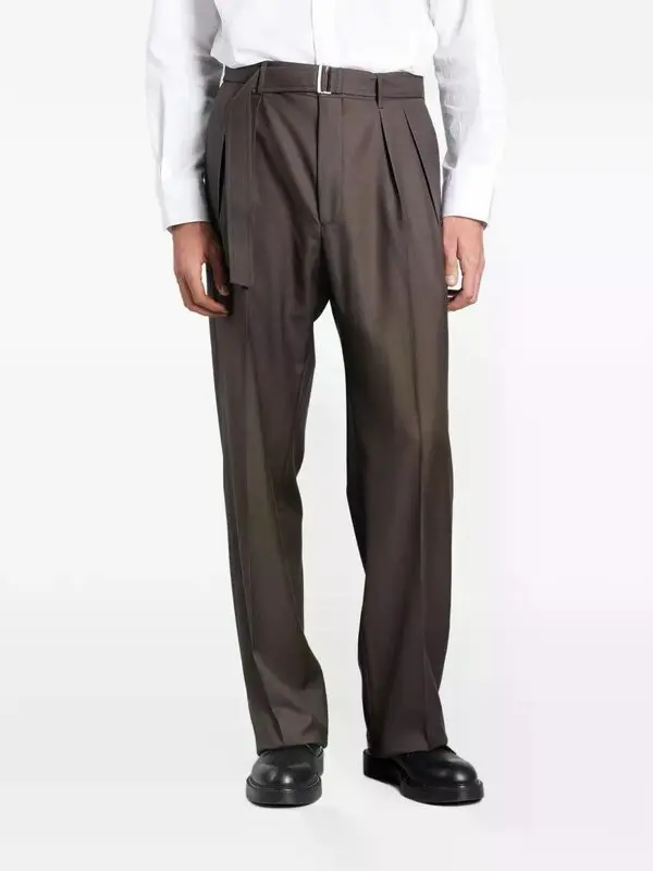 Tagliatore Belted Pleated Trousers