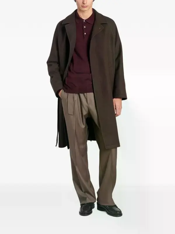 Tagliatore Belted Pleated Trousers