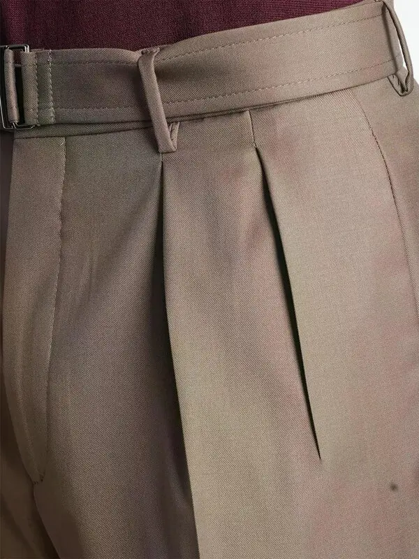 Tagliatore Belted Pleated Trousers