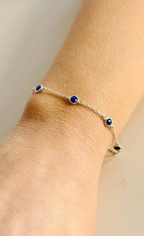 ZUVAN September Birthstone Bracelet
