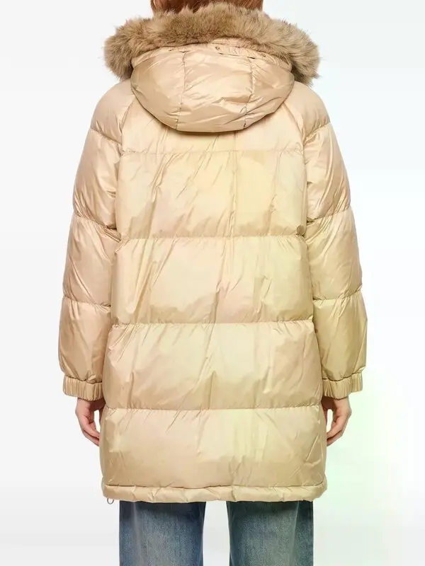 Max Mara Quilted Hooded Coat