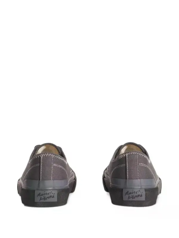 Maison Kitsuné Contrast-stitch Low-top Sneakers