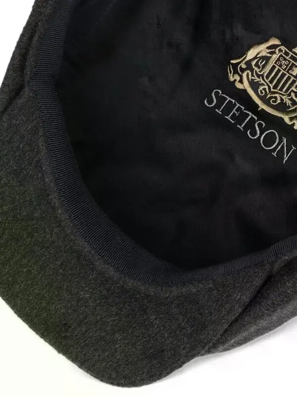 Stetson Button-topped Flat Cap