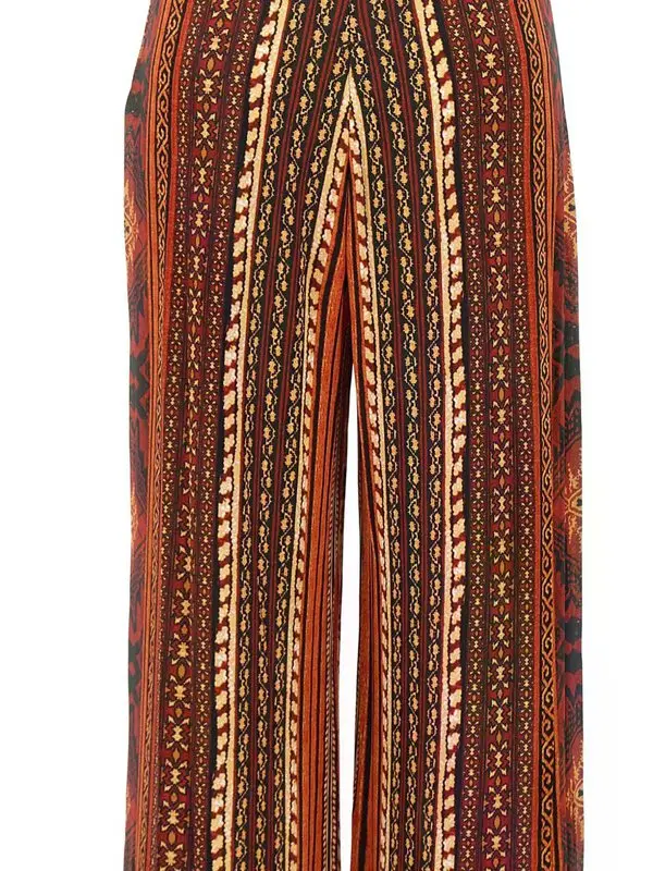 Diane Von Furstenberg Malia Pattern-print Trousers