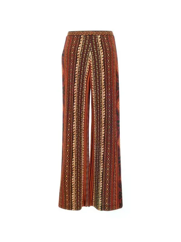 Diane Von Furstenberg Malia Pattern-print Trousers