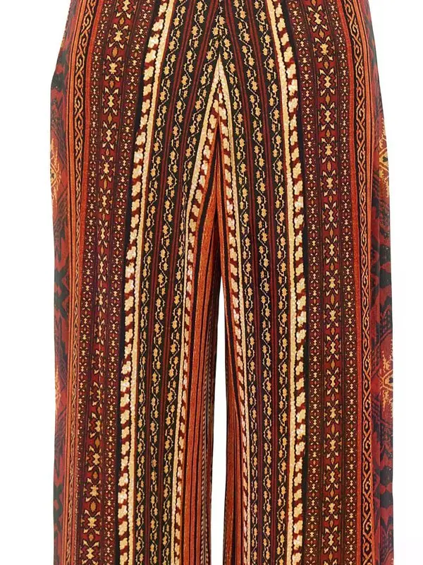 Diane Von Furstenberg Malia Pattern-print Trousers