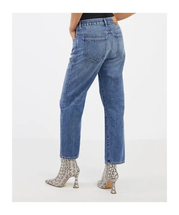 DIESEL® High-rise Straight-leg Jeans