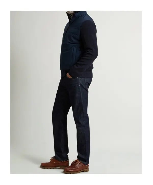 Woolrich Quilted Knit-sleeve Jacket