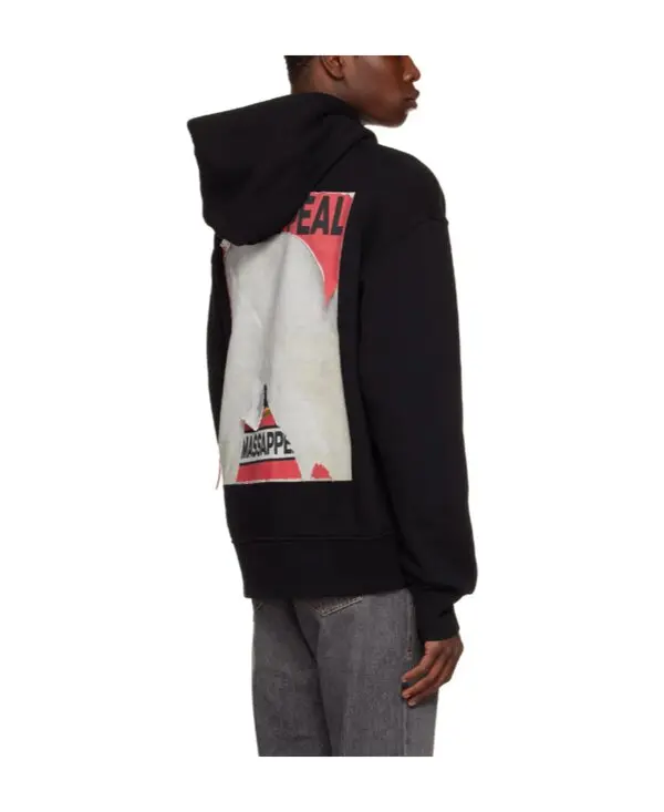 DIESEL® Logo Embroidered Drawstring Hoodie