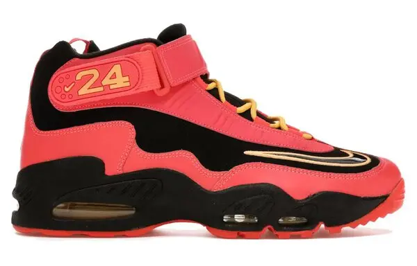 Nike Griffey Max 1 'black Laser Crimson - Black/red