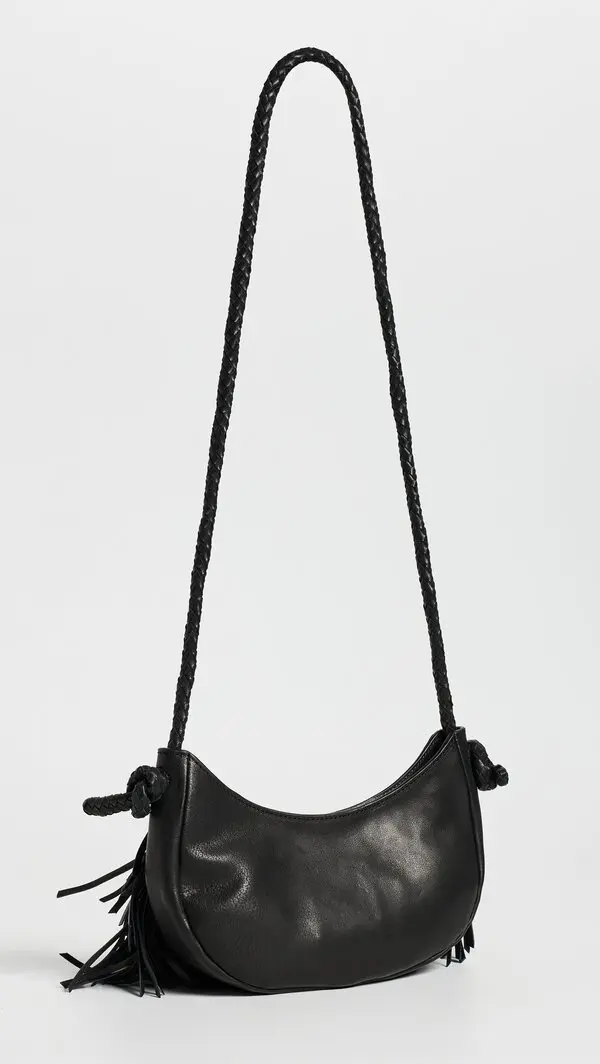 Dragon Diffusion Fringe Sling Crossbody Bag