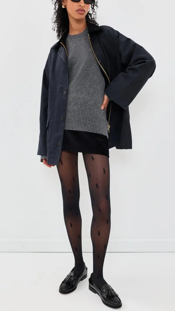 Polo Ralph Lauren Allover Signature Pony Tights