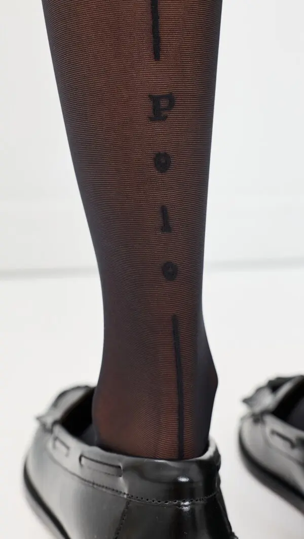 Polo Ralph Lauren Backseam Logo Tights