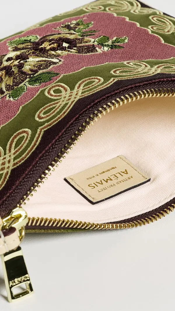 ALEMAIS Lacey Embroidered Clutch