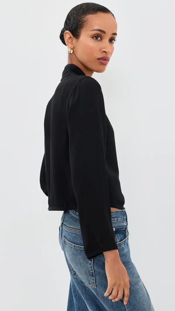 FRAME The Silk Salon Top