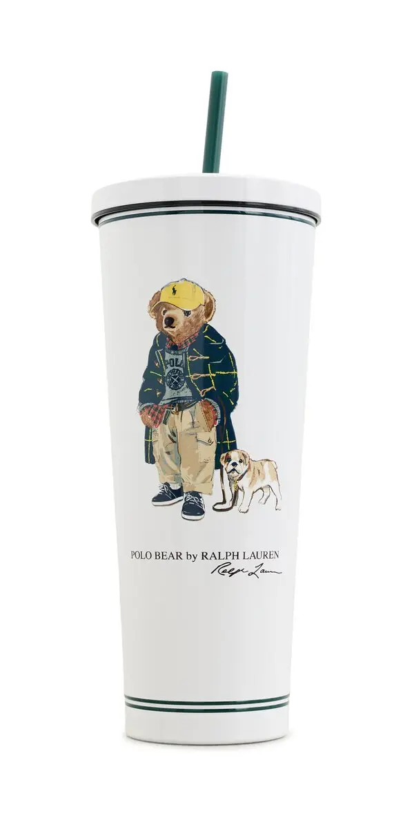 Polo Ralph Lauren Bear Iced Beverage Cup