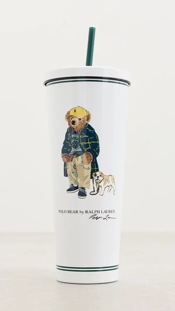 Polo Ralph Lauren Bear Iced Beverage Cup