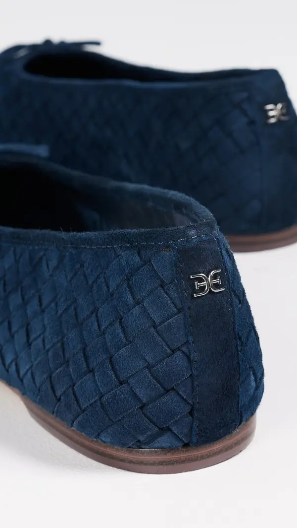 Sam Edelman Ruthie Woven Suede Flats