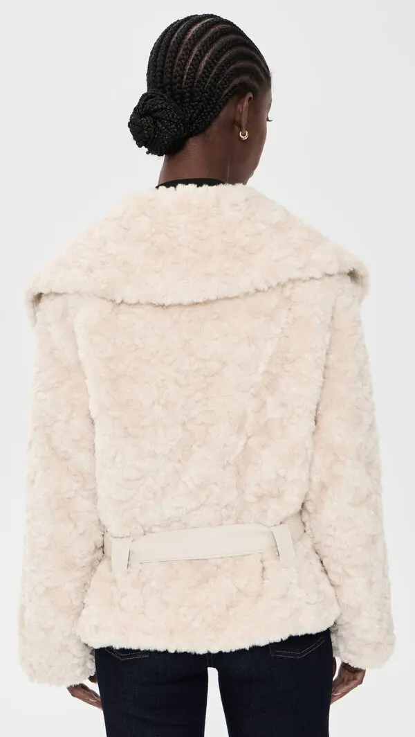 4TH & RECKLESS Etienne Faux Fur Jacket