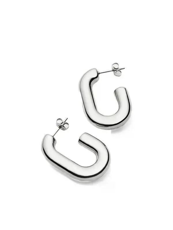 MISSOMA Medium Chubby Oval Hoop Earrings
