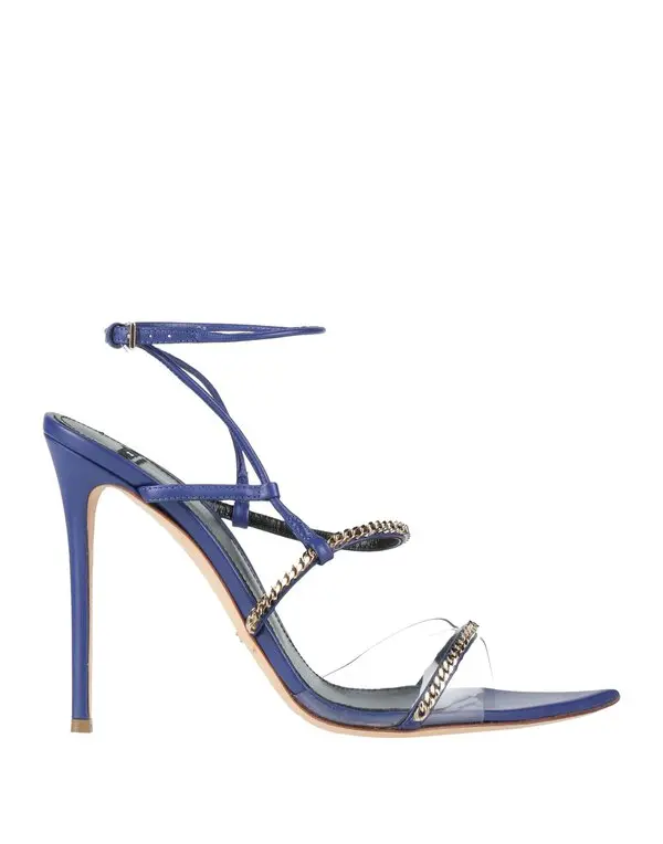 Elisabetta Franchi Sandals Bright Size Leather, Plastic