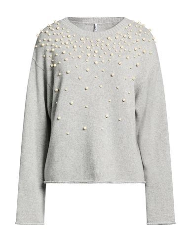 Liviana Conti Sweater Light Size Cashmere, Polyamide - Grey