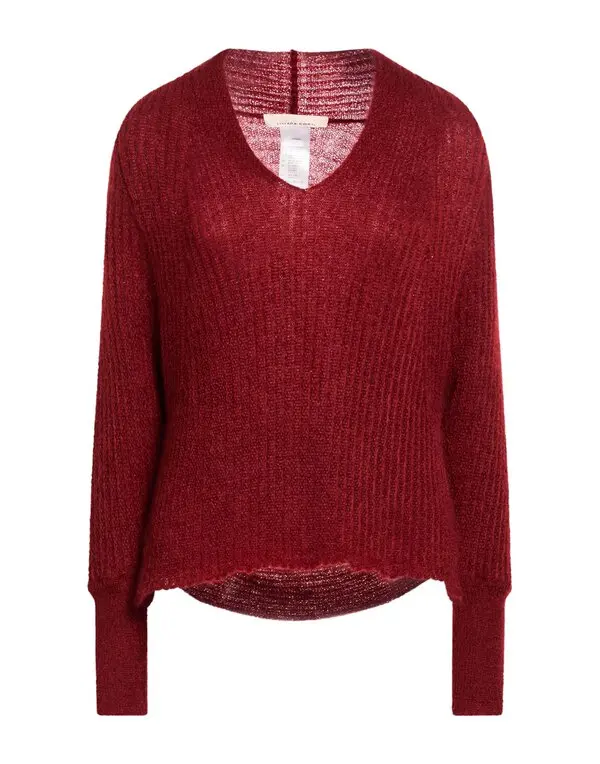 Liviana Conti Sweater Brick Size Mohair Wool, Polyamide, Wool