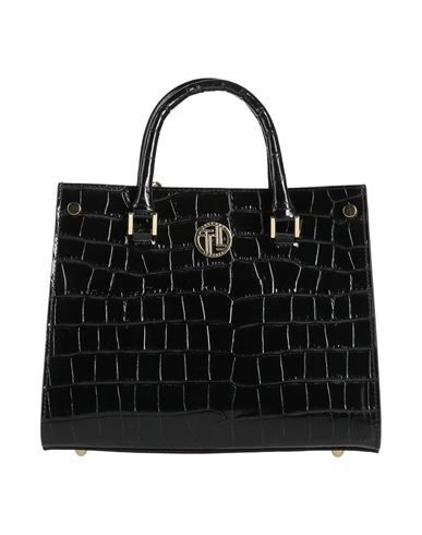 TUSCANY LEATHER Croque Handbag Leather - Black