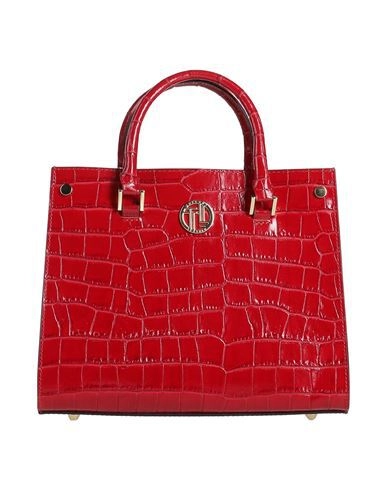 TUSCANY LEATHER Croque Handbag Brick Leather - Red