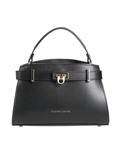 TUSCANY LEATHER Maisy Handbag Plum Leather - Black