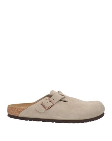 BIRKENSTOCK Boston Mules & Clogs Size Leather - Grey