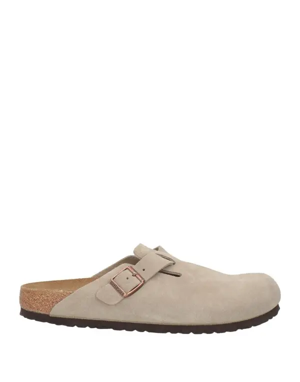 BIRKENSTOCK Boston Mules & Clogs Size Leather