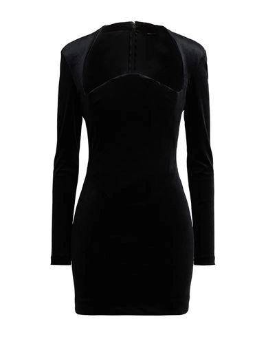 MUGLER Mini Dress Size Polyester, Elastane - Black