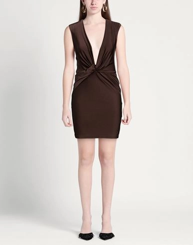 HOUSE OF AMEN Mini Dress Dark Size Polyamide, Elastane