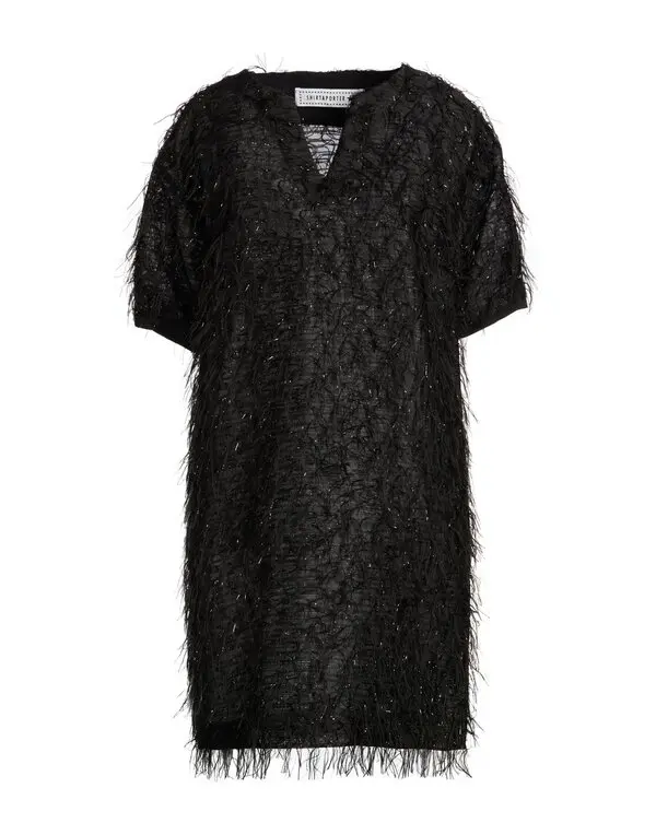 SHIRTAPORTER Mini Dress Size Polyester, Lurex