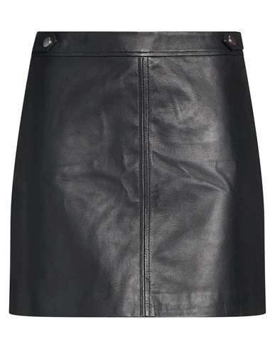 Bolongaro Trevor Mini Skirt Size Sheepskin - Black