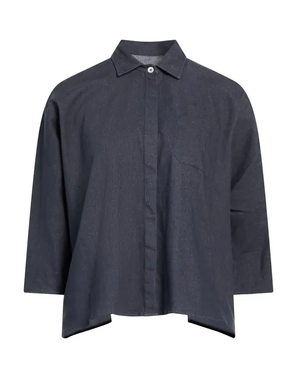 CRUNA Denim Shirt Size Cotton, Linen, Elastane