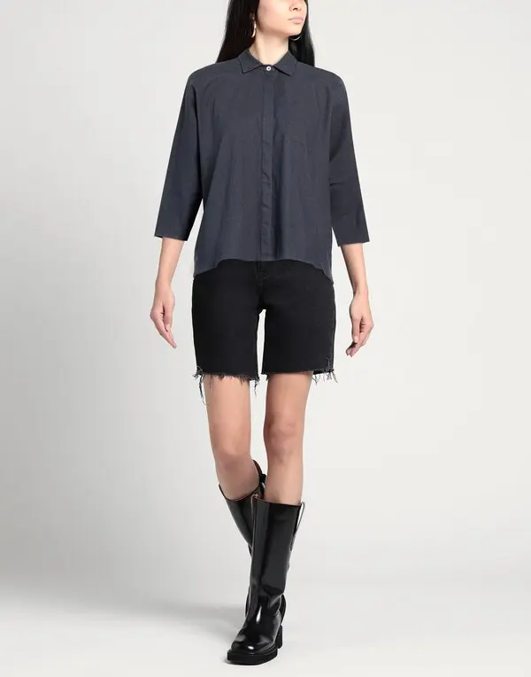 CRUNA Denim Shirt Size Cotton, Linen, Elastane