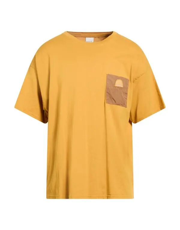 Sundek T-shirt Mustard Size Cotton