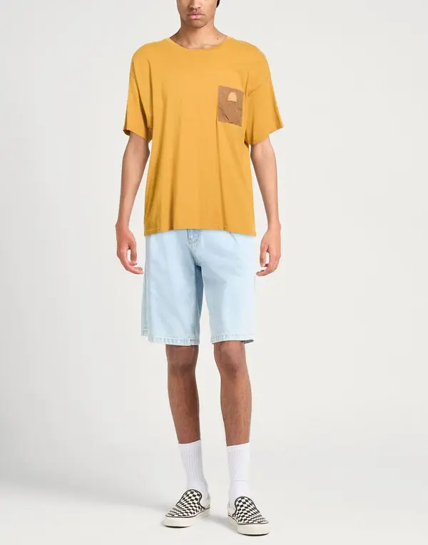 Sundek T-shirt Mustard Size Cotton