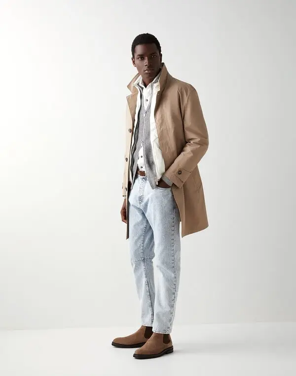 Brunello Cucinelli Zip-up Knitted Cashmere Jumper