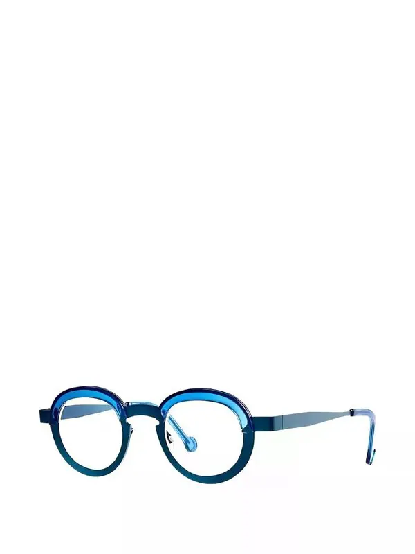 THEO EYEWEAR Basket Round-frame Glasses